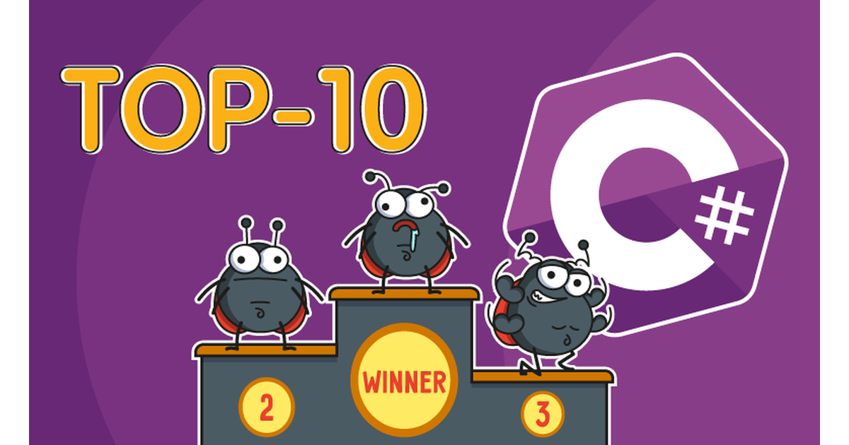 Top 10 bugs found in C# projects in 2022